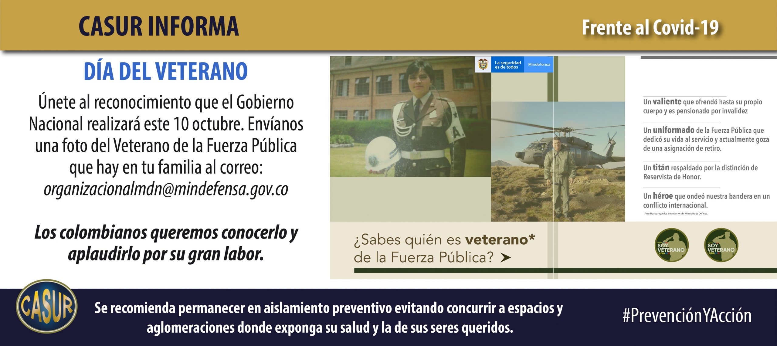 Dia del Veterano - Casur