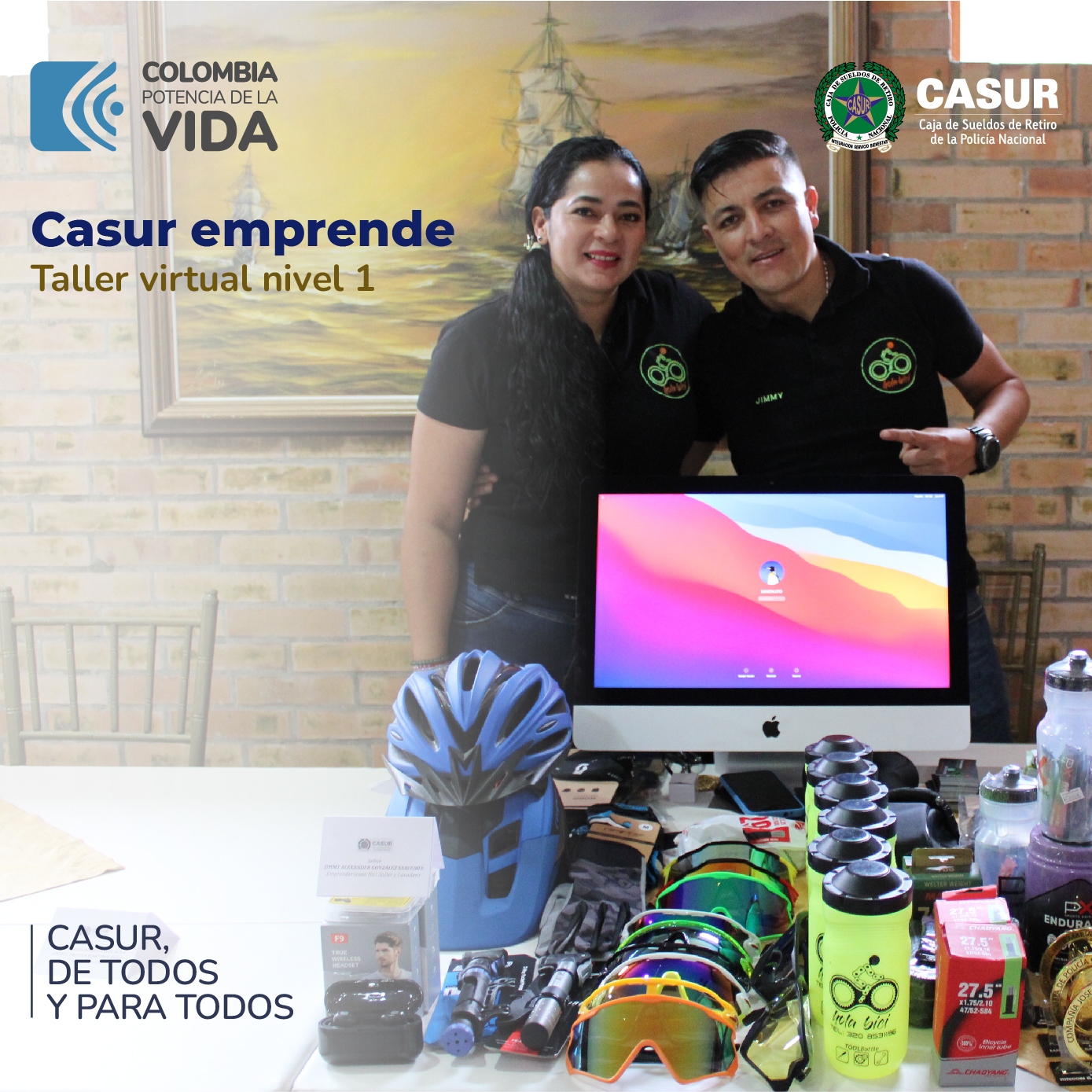 Taller virtual Casur emprende nivel 1 - Casur