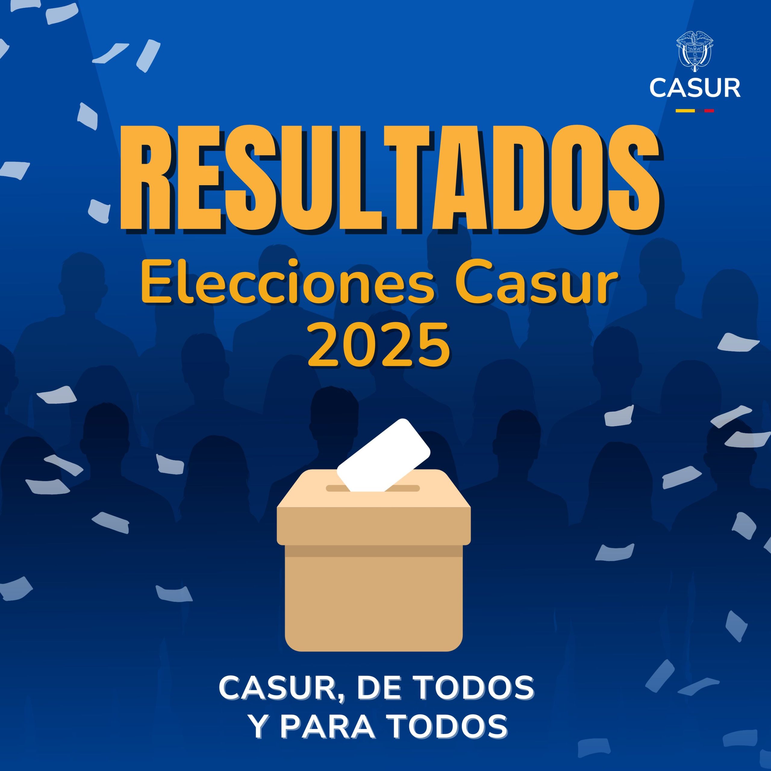 RESULTADOS DE LAS ELECCIONES CASUR 2025-2027 - Casur